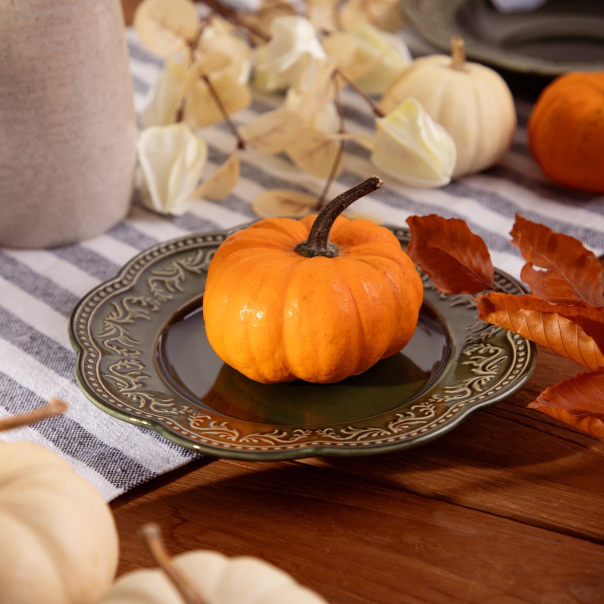 HOMLA SALTIS Talerz deserowy zielony 20 cm - Homla | Sklep EMPIK.COM