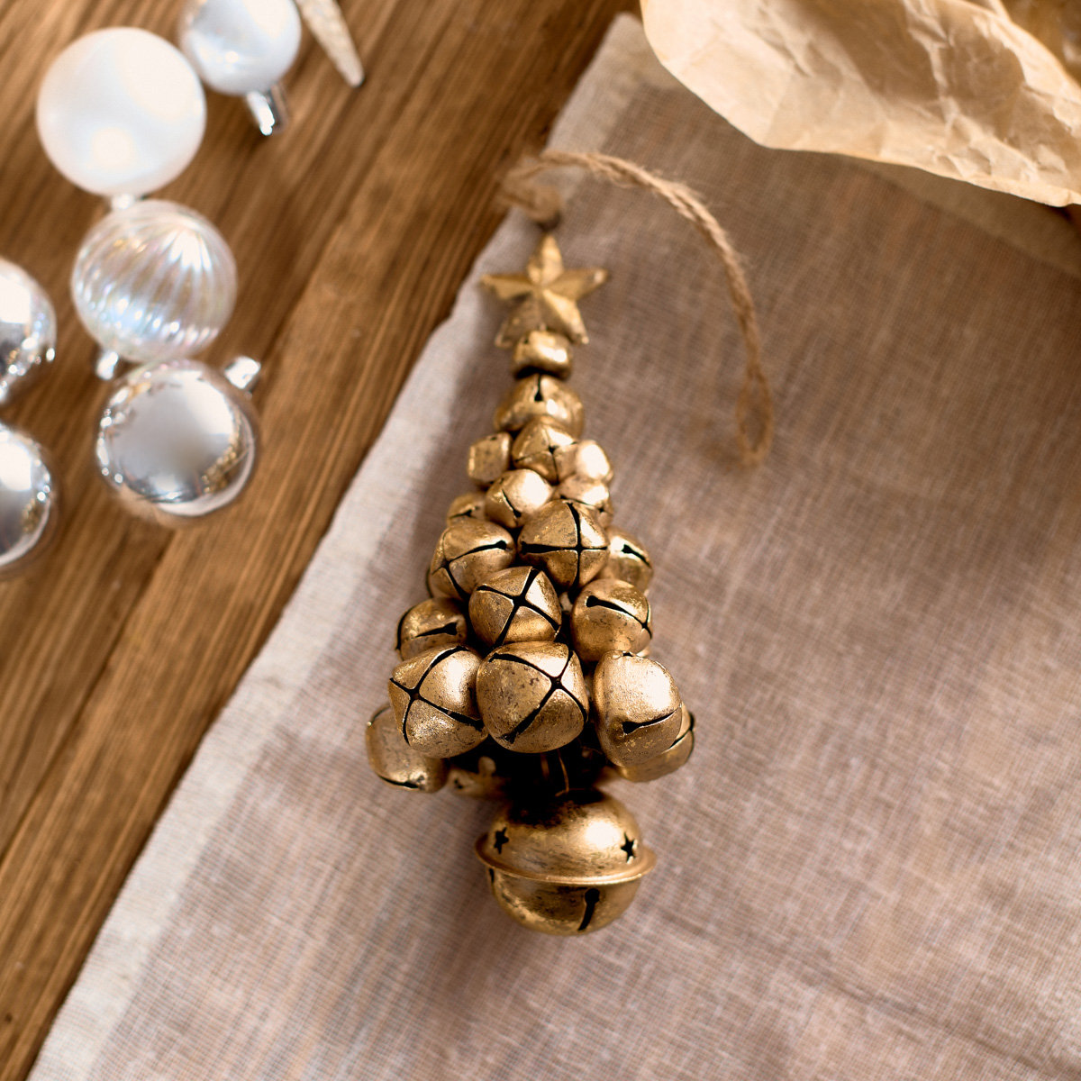 HOMLA Zawieszka OLDY METAL choinka 18 x 7 cm - Homla | Sklep EMPIK.COM