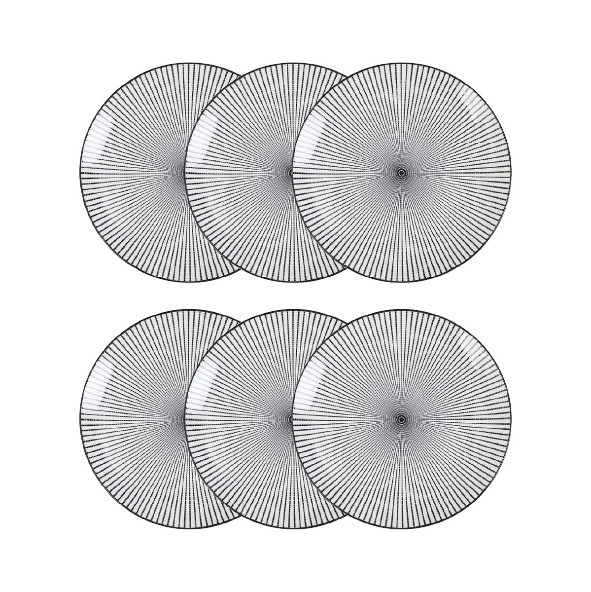 HOMLA Zestaw 6x Talerz NAVIA obiadowy 27 cm - Homla | Sklep EMPIK.COM