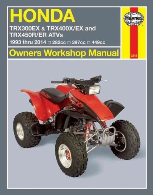 Honda TRX300EX, TRX400XEX, TRX450RER ATVs (93 - 14) - Mike Stubblefield ...