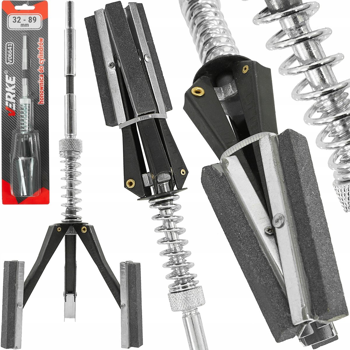 HONOWNICA DO SZLIFOWANIA HONOWANIA CYLINDRÓW PRZYRZĄD 32-89 MM KAMIENIE - Verke | Sklep EMPIK.COM