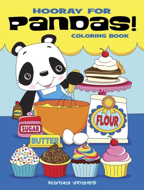 Hooray for Pandas! Coloring Book - Kathy Voerg | Książka w Empik