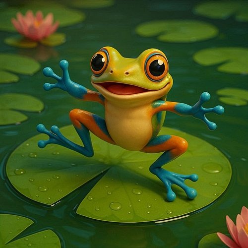 Hop Like a Frog - MUEDU - Educational Songs For Kids | Muzyka, mp3 ...