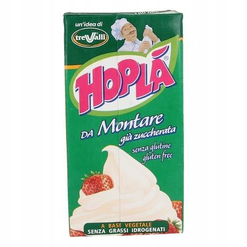 Hopla Śmietanka Roślinna, 500 Ml, Bezglutenowa - Hoplà | Sklep EMPIK.COM