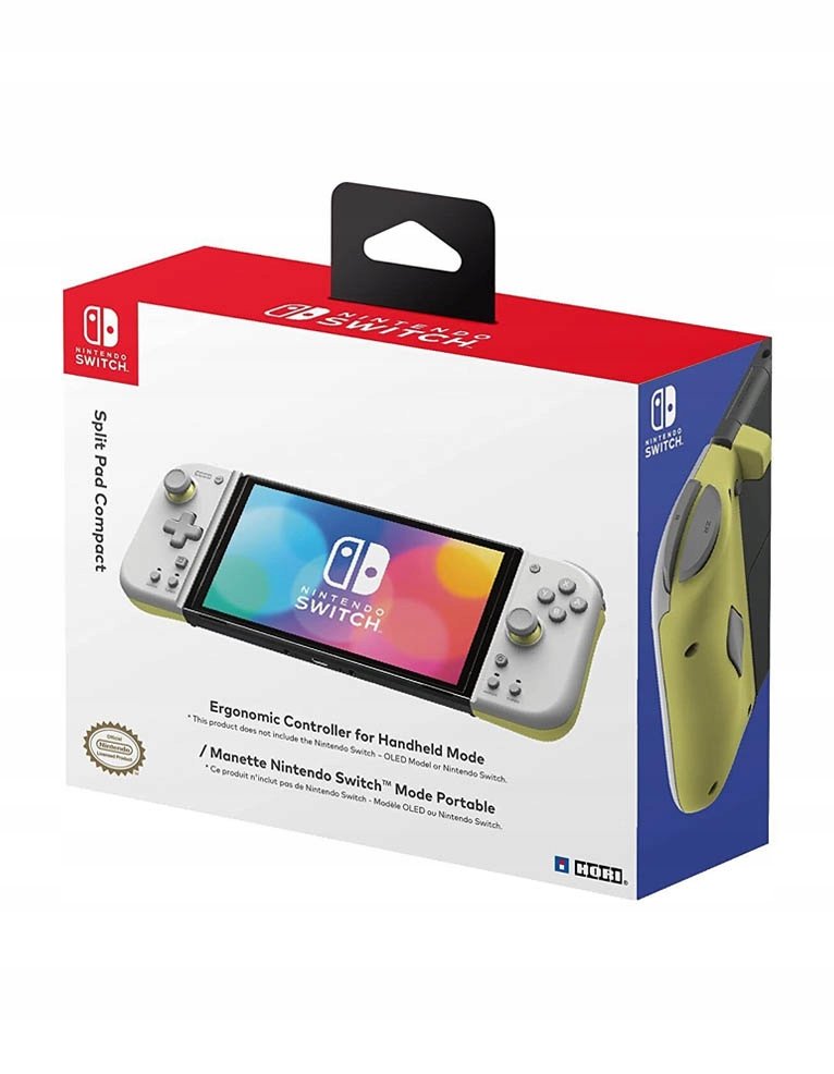 Hori Kontroler Split Pad Compact Szaro-Żółty - HORI | Gry i programy ...