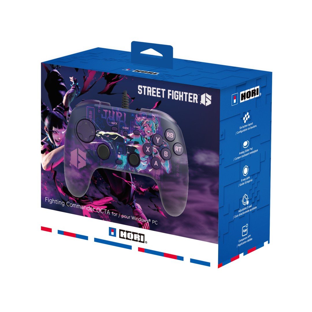 Hori Pc Pad Fighting Commander Octa Street Fighter 6 - Juri - HORI ...
