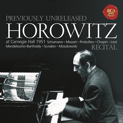 Horowitz - Recital at Carnegie Hall 1951 - Vladimir Horowitz | Muzyka ...