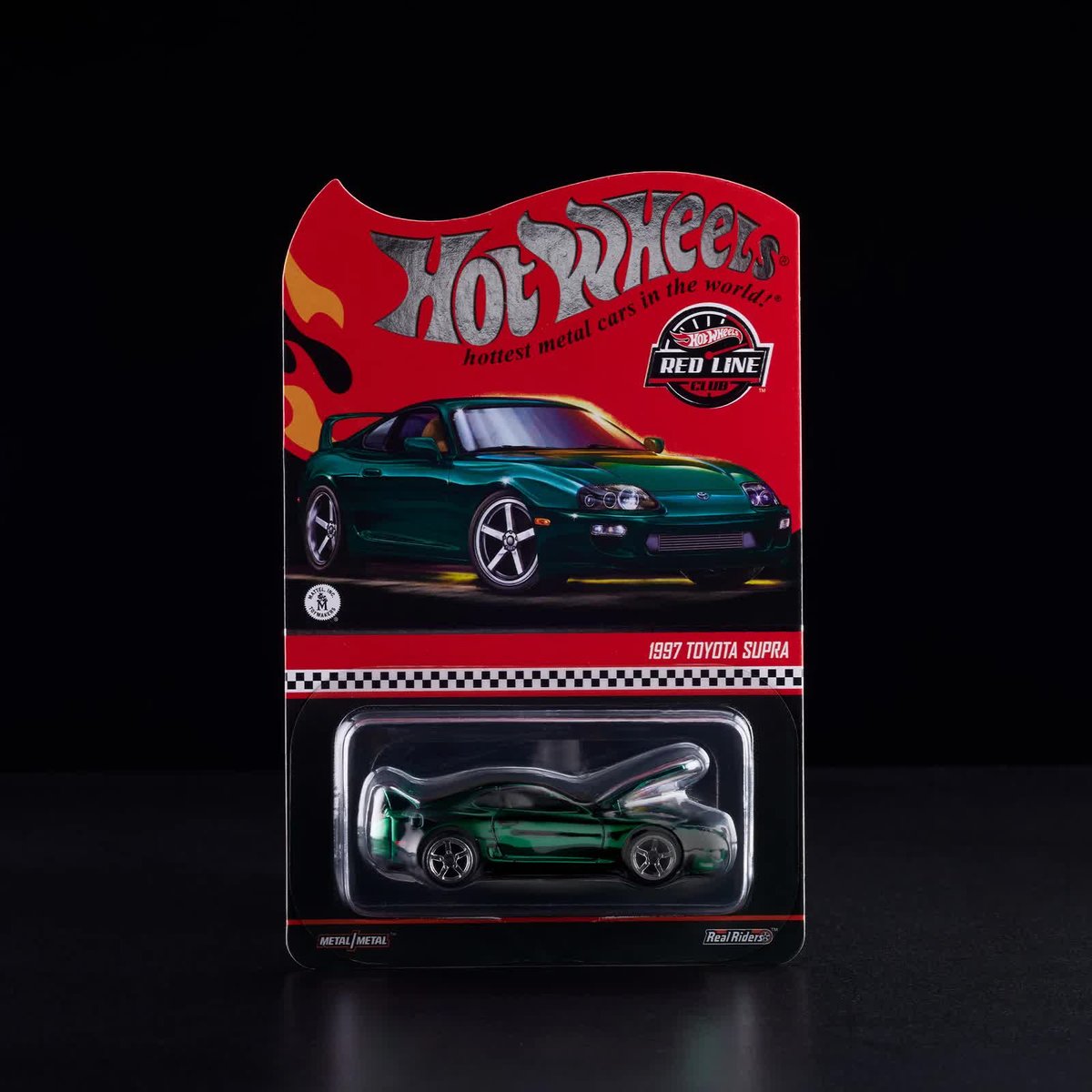 HOT WHEELS 1997 TOYOTA SUPRA RED LINE CLUB 2025 JCP14 MODEL ...