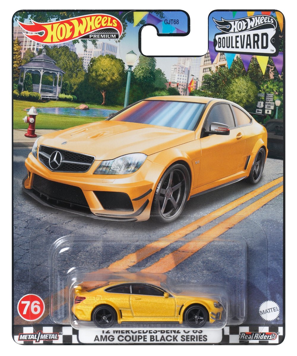 Hot Wheels Boulevard `12 Mercedes-Benz C63 AMG Coupe Black Series - Hot ...