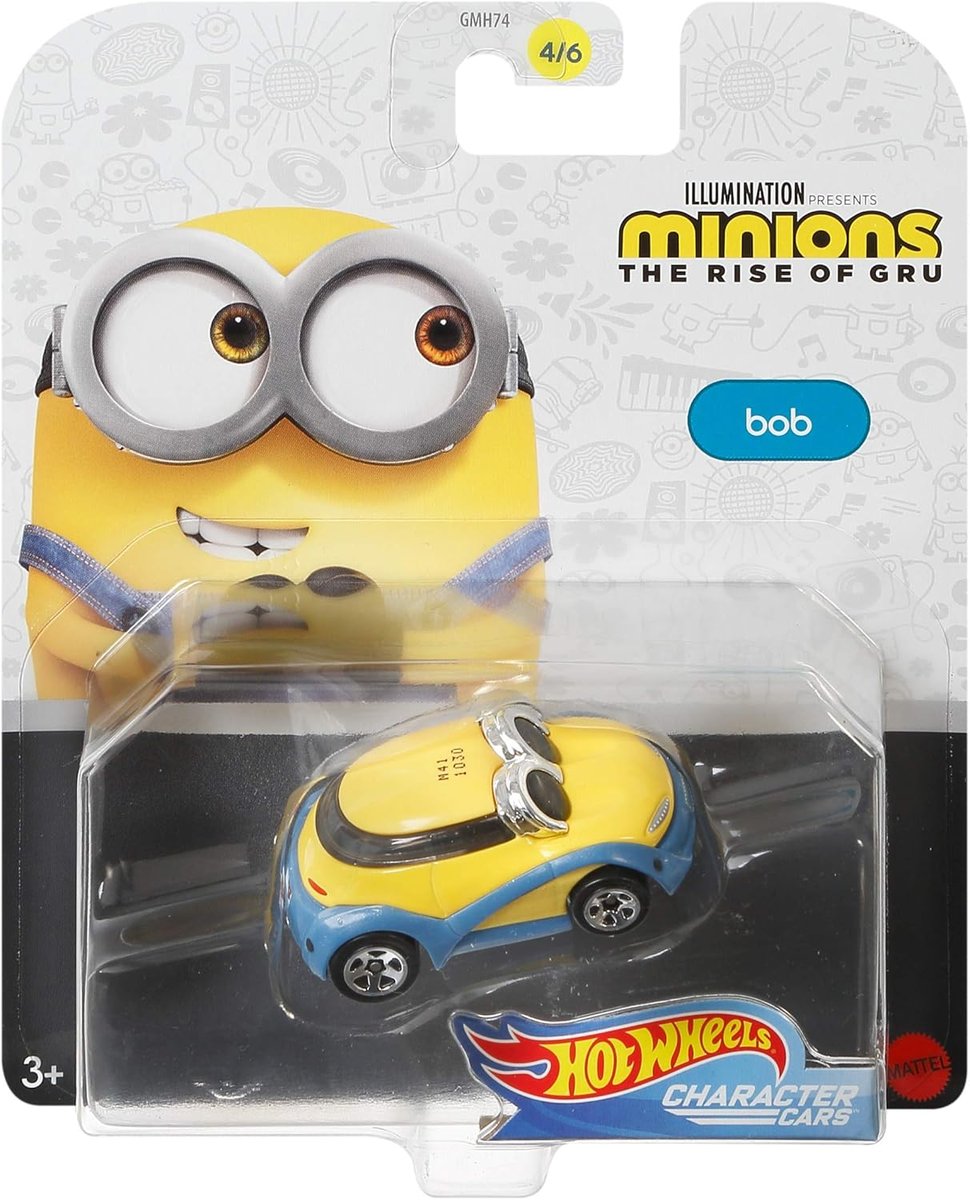 Hot Wheels Characters Minionki Bob 4/6 Gmh78 - Hot Wheels | Sklep EMPIK.COM