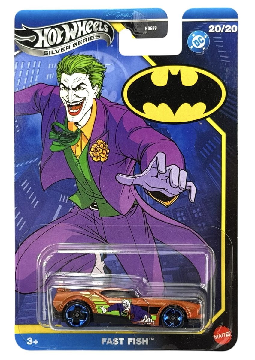 HOT WHEELS JOKER FAST FISH DC BATMAN 20/20 JBY26 - Hot Wheels | Sklep ...
