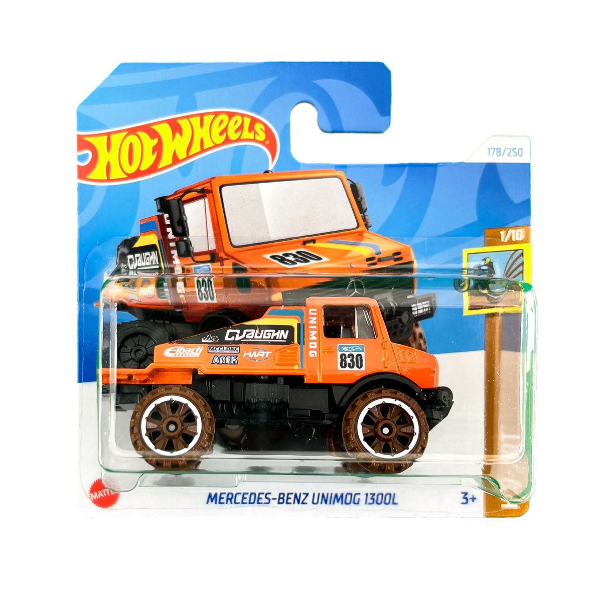 HOT WHEELS MERCEDES-BENZ UNIMOG 1300L - Hot Wheels | Sklep EMPIK.COM