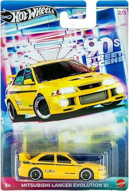 Hot Wheels Mitsubishi Lancer Evolution Vi 90'S Street Scene 2/5 Jcb58 ...