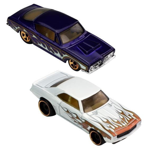 Hot Wheels Pojazdy Mały Samochodzik 2-Pak Opakowanie Zbiorcze 12Szt ...