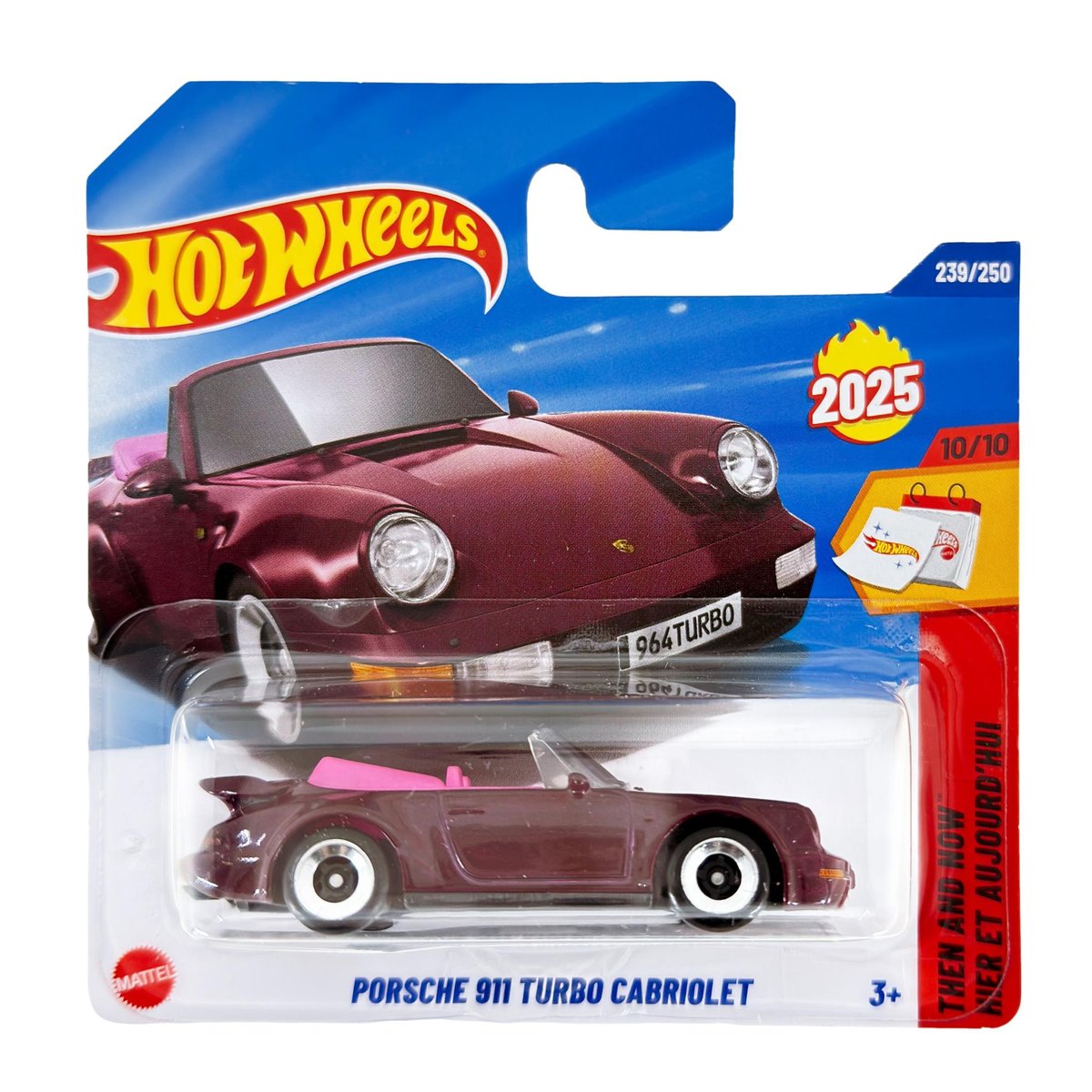HOT WHEELS PORSCHE 911 TURBO CABRIOLET - Hot Wheels | Sklep EMPIK.COM