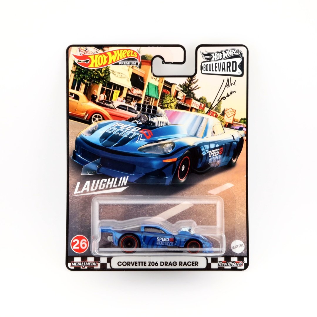 Hot Wheels Premium Boulevard #26 Corvette Z06 Drag Racer - Hot Wheels | Sklep EMPIK.COM