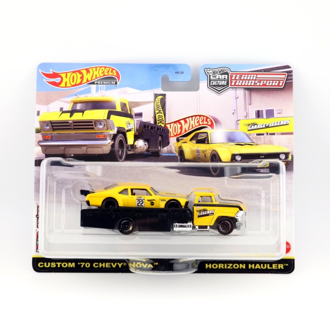Hot Wheels Premium Car Culture Team Transport Garage Of Legends Custom ...