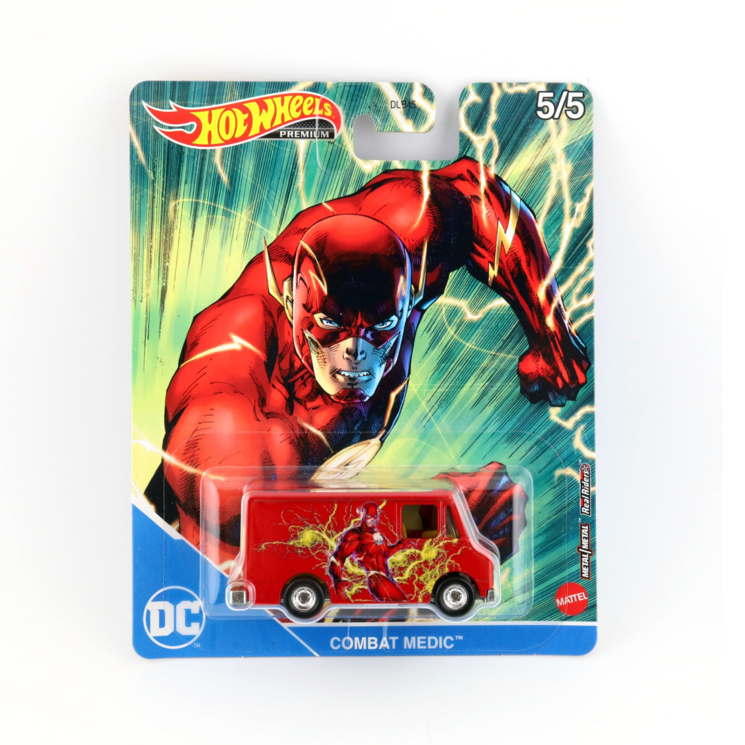 HOT WHEELS Premium DC Comics Combat Medic GJR31 Flash - Hot Wheels ...