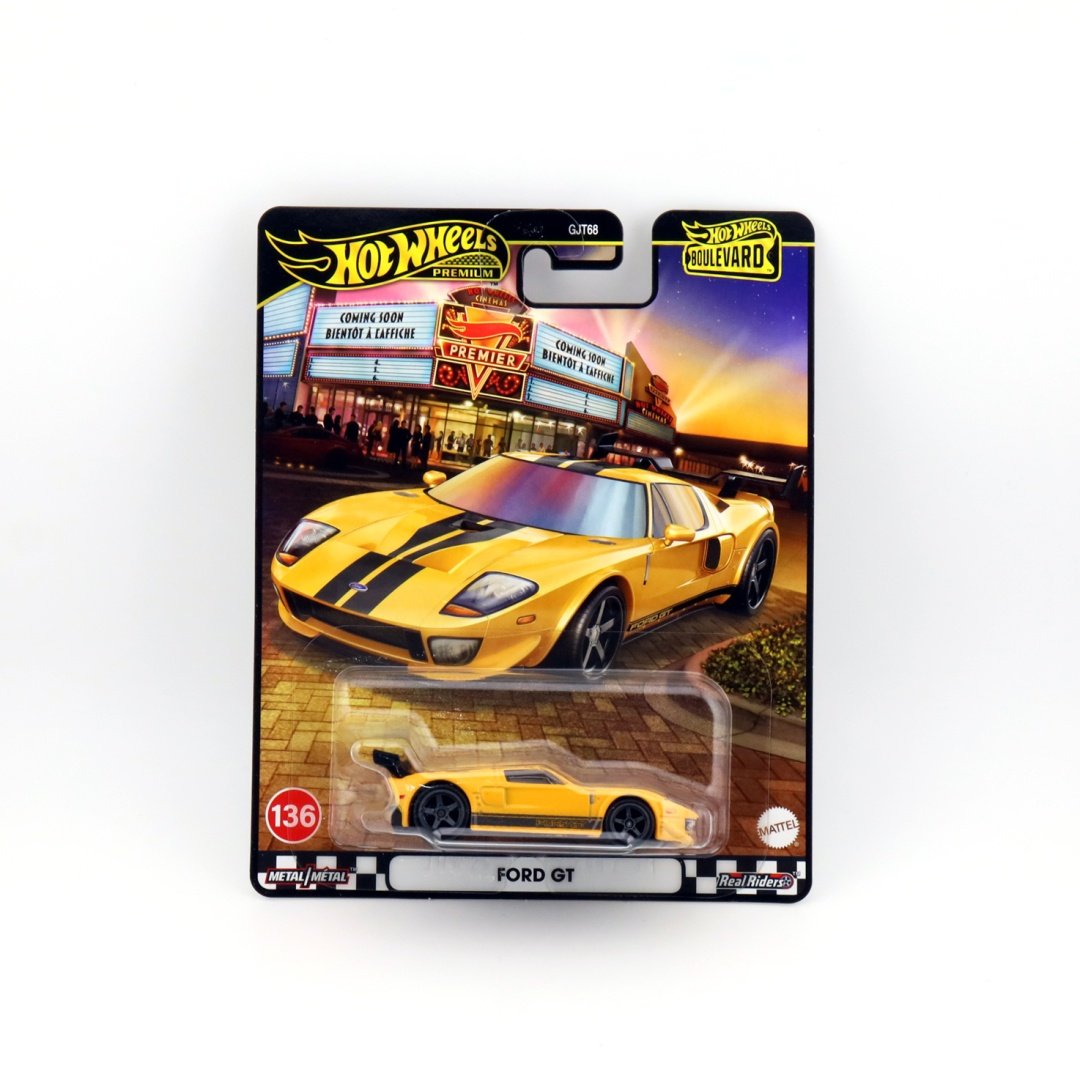 HOT WHEELS Premium Ford GT Boulevard #136 1:64 - Hot Wheels | Sklep ...