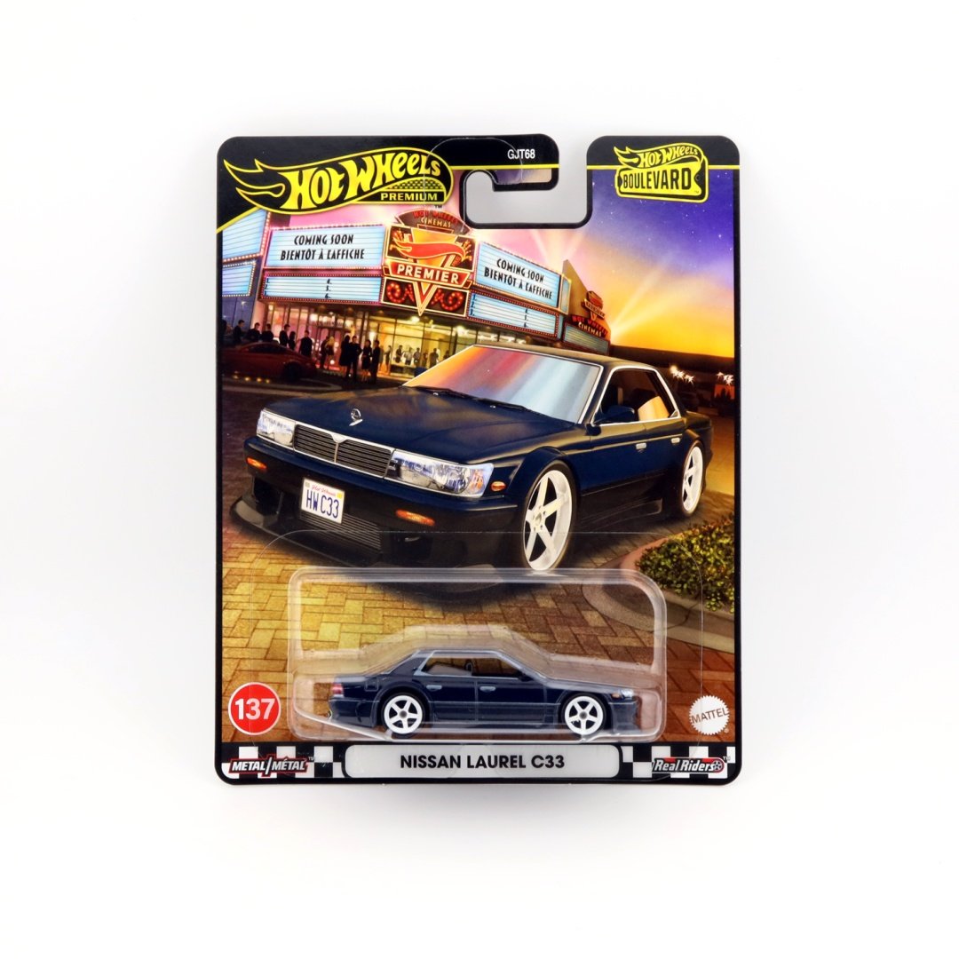 HOT WHEELS Premium Nissan Laurel C33 Boulevard #137 1:64 - Hot Wheels ...