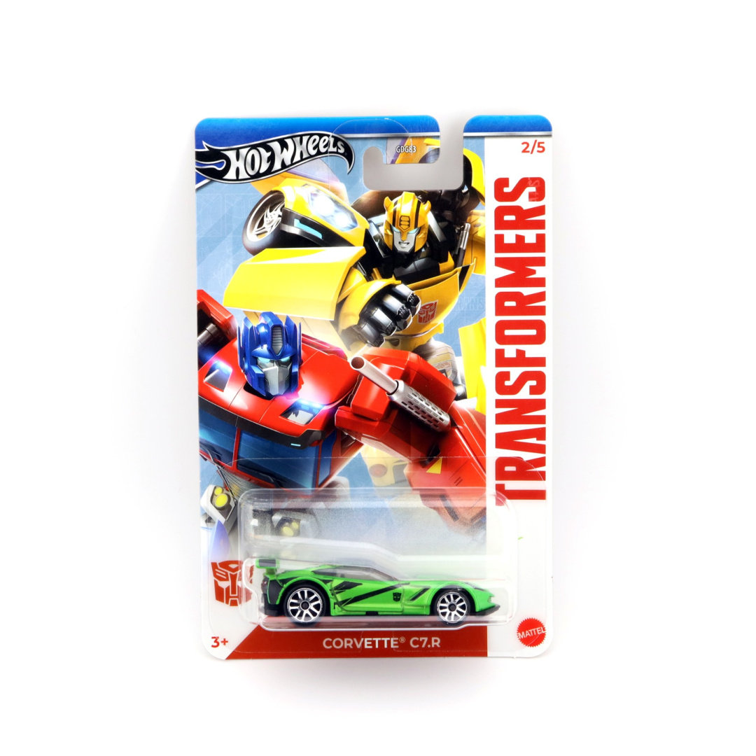 HOT WHEELS Silver Series Corvette C7.R Transformers - Hot Wheels ...