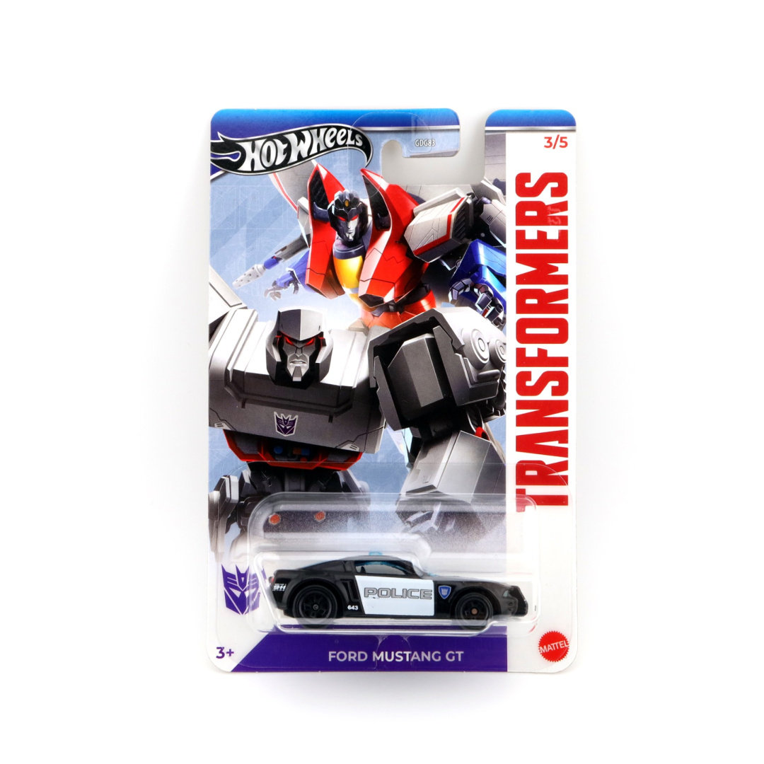 HOT WHEELS Silver Series Ford Mustang GT Transformers - Hot Wheels ...