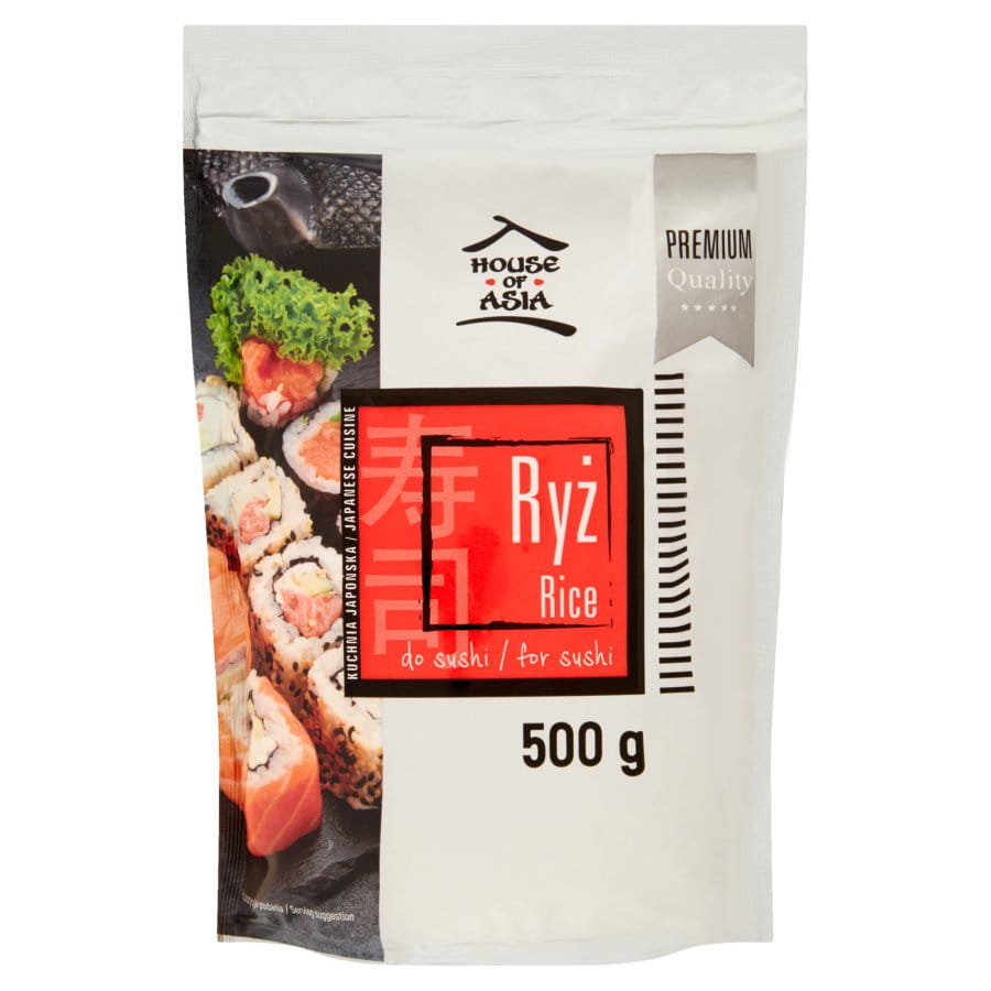 House Of Asia Premium Ryż Do Sushi 500 G - House of Asia | Sklep EMPIK.COM