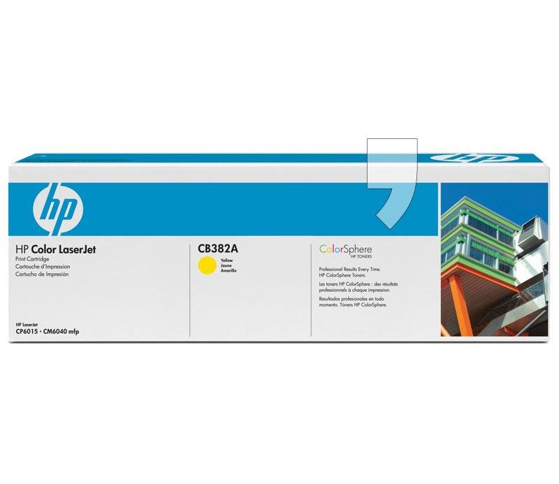 HP Inc. Toner CP6015 Żółty 21k CP6015/CM6030/CM6040 CB382A - HP | Sklep EMPIK.COM