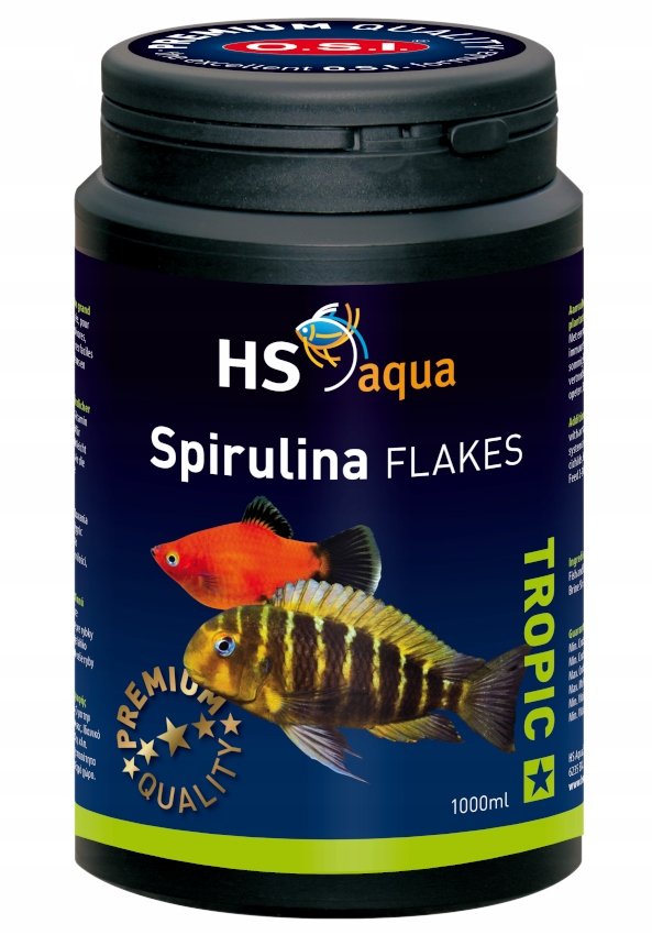 HS OSI SPIRULINA FLAKES 1000ml/200g POKARM DLA RYB - inna (Inny) | Sklep EMPIK.COM