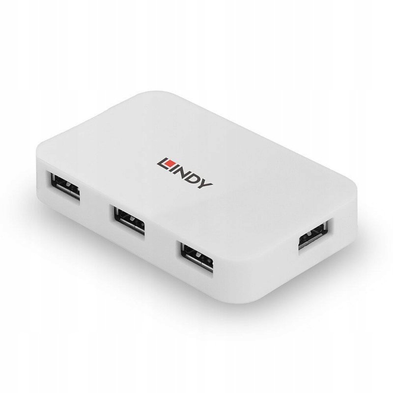 Hub USB 3.0 LINDY 4 Ports Type A to B biały - Inna marka | Sklep EMPIK.COM