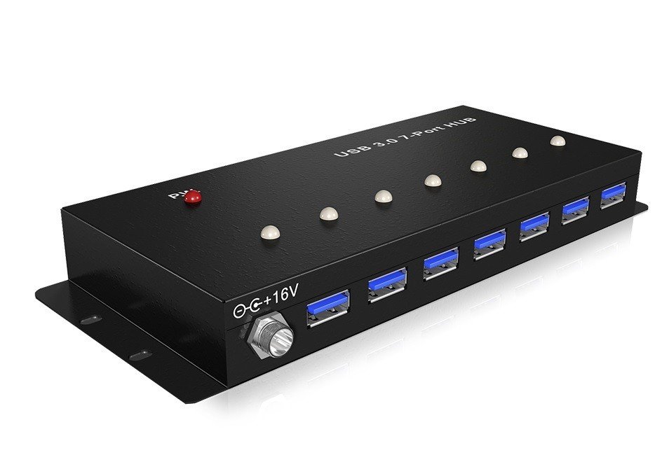 HUB USB ICYBOX AC677, 7 portów - IcyBox | Sklep EMPIK.COM