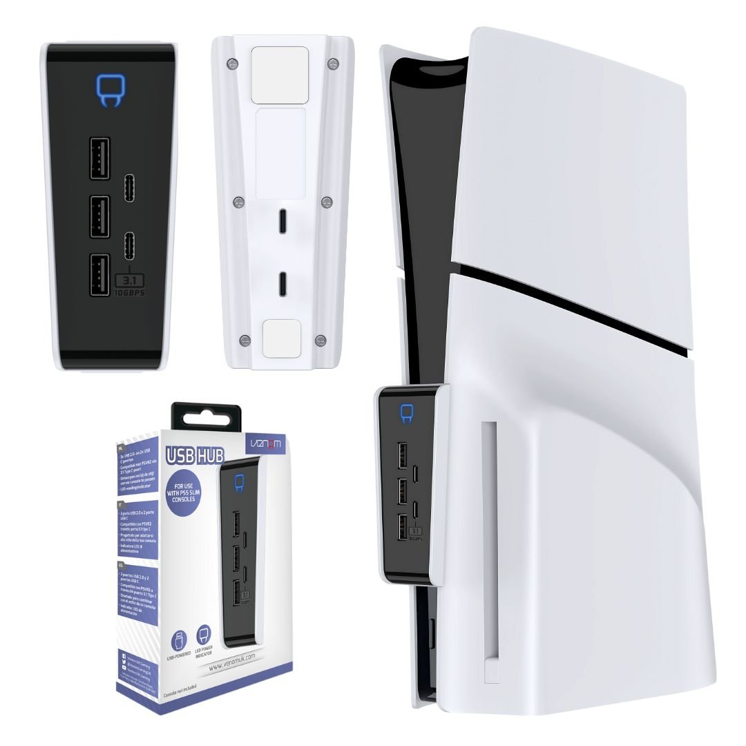 Hub USB Venom VS5021 PS5 - Venom | Gry i programy Sklep EMPIK.COM