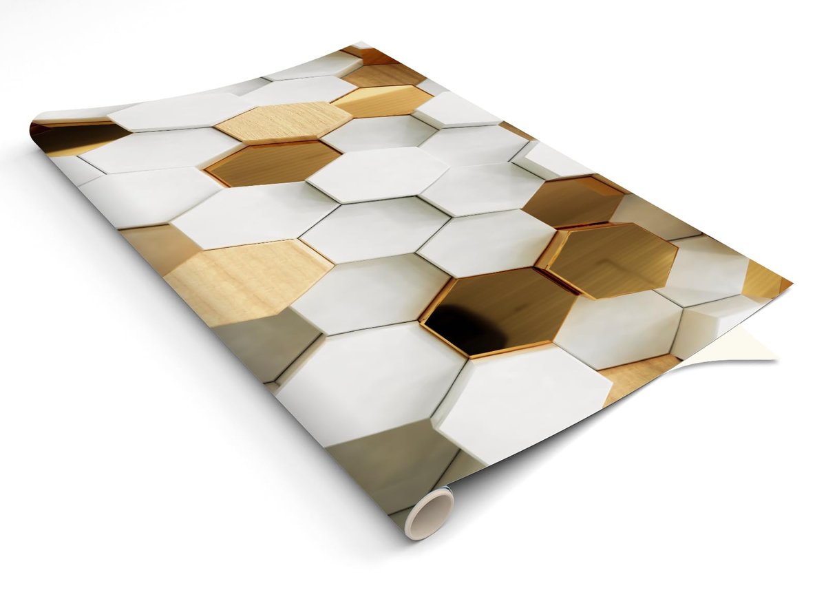 HUBDECO - Folia samoprzylepna do mebli - dekoracyjna folia do mebli - folia do mebli - folia ...