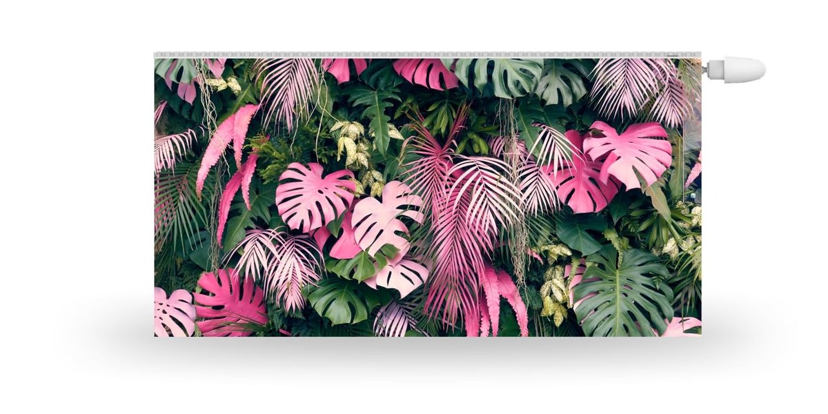 HUBDECO Magnetyczna osłona grzejnika 160 x 60 cm magnetyczna osłona ...