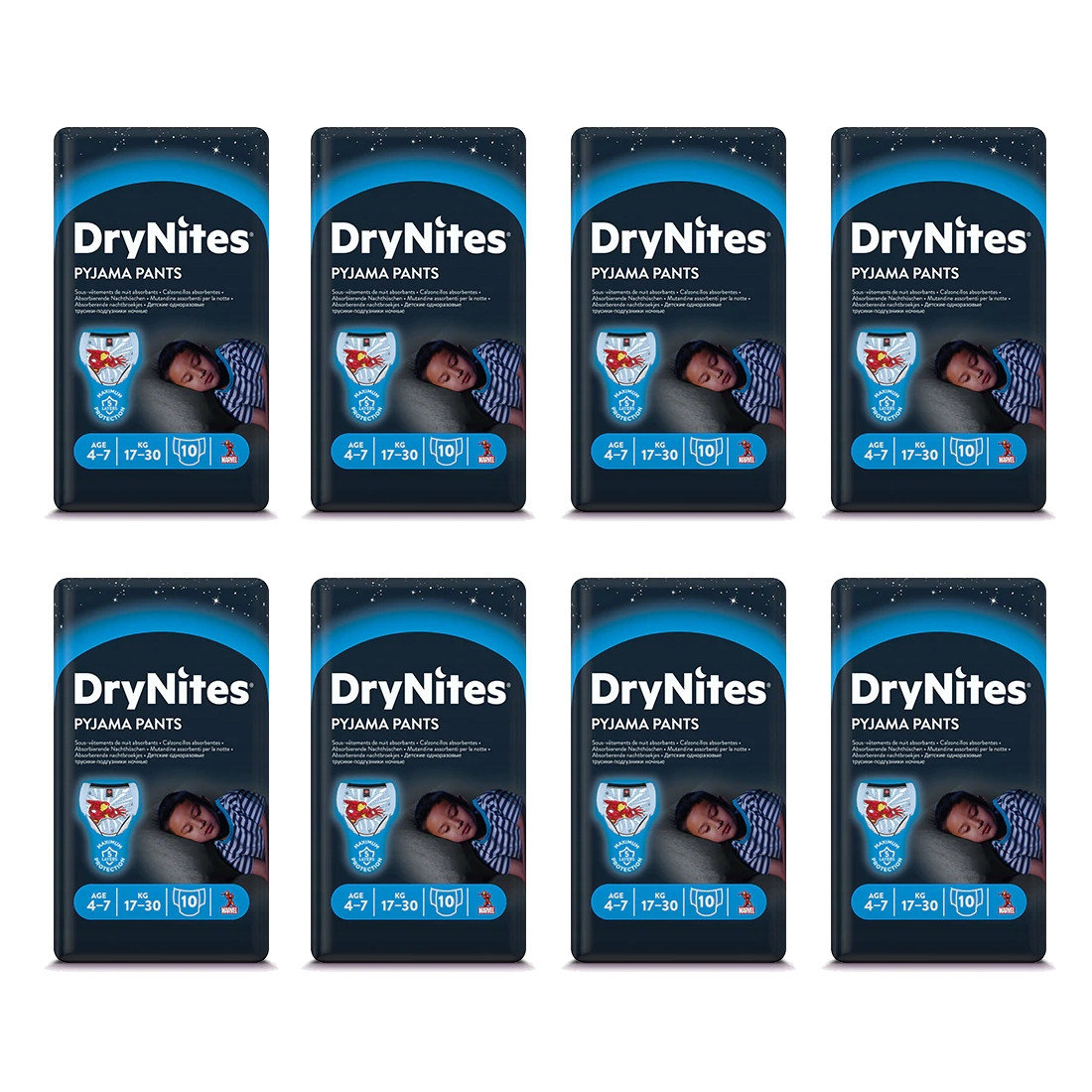 Huggies Drynites Boy 4-7 Lat (17-30Kg) 8X10 Szt - Huggies | Sklep EMPIK.COM