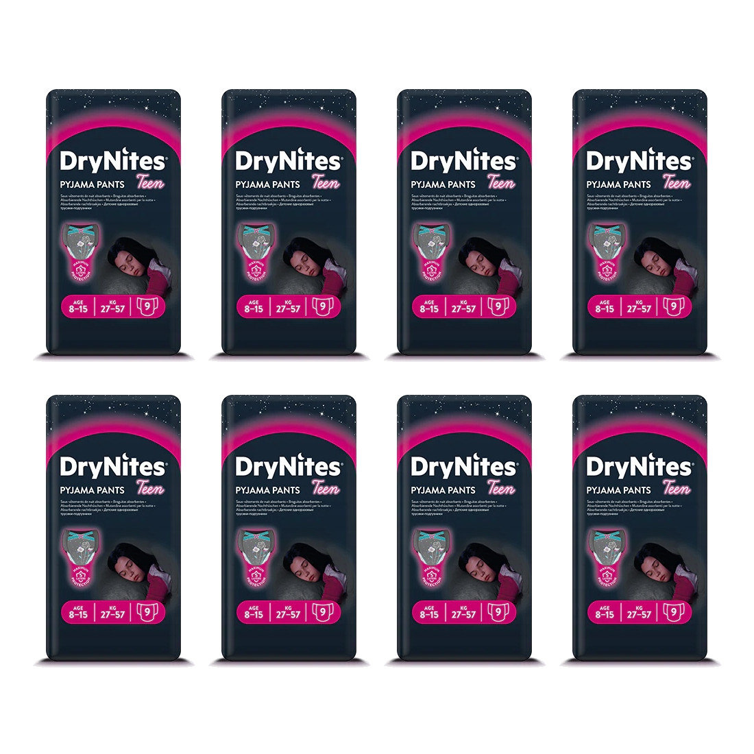 Huggies Drynites Girl 8-15 Lat (27-57Kg) 8X 9 Szt - Huggies | Sklep ...