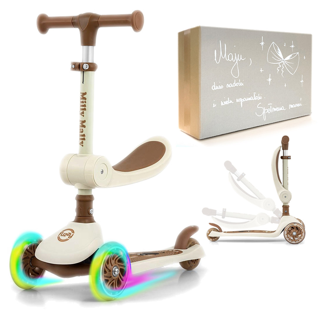 Hulajnoga i jeździk 2w1 - Prezent na 2 latka - Milly Mally | Sklep EMPIK.COM