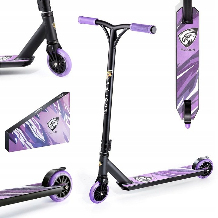 Hulajnoga Wyczynowa FALCON CITY Skate Stunt ABEC-9 - Falcon | Sport ...