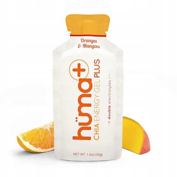 Huma Gel PLUS żel energetyczny - pomarańcz-mango 42g - HUMA | Sport ...