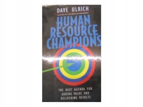 Human Resource Champions - Ulrich David | Książka w Empik