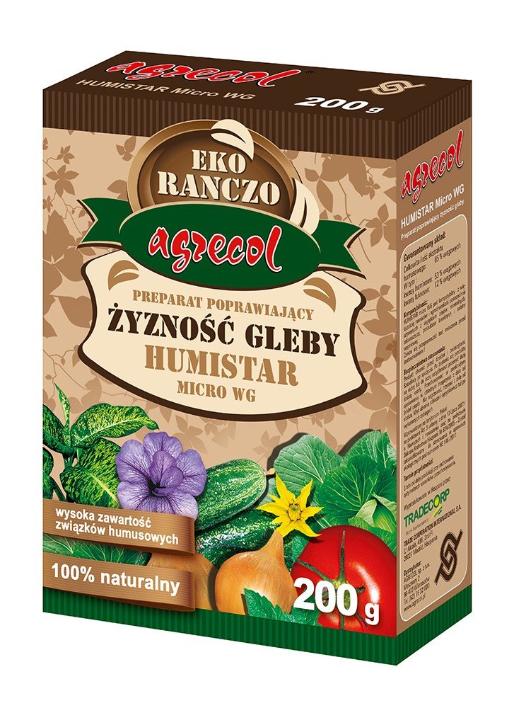 Humistar Preparat poprawiający żyżność gleby 200g - Agrecol - Agrecol ...