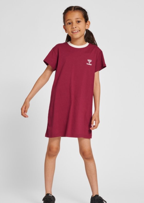 HUMMEL SUKIENKA T-SHIRTOWA BORDOWA MINI 164 PUU - Hummel | Sklep EMPIK.COM