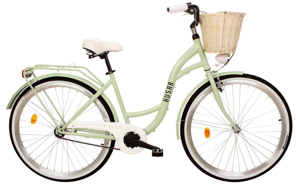 Husar, Rower miejski, Dreamer, 28", pistacjowy, unisex - Husar | Sport ...