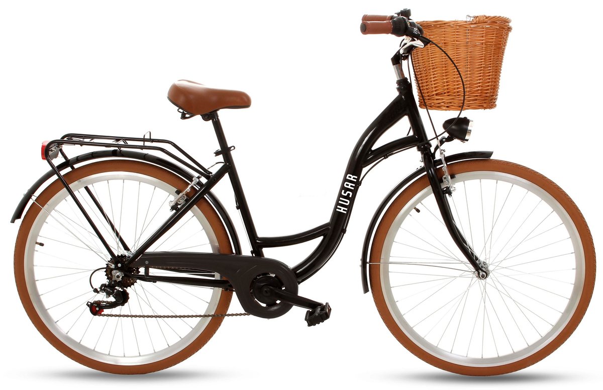 Husar, Rower miejski, Grand, 28", czarny, unisex - Husar | Sport Sklep ...