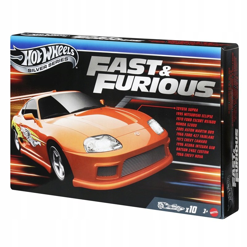 HW Fast_Furious 10-pak autek JCT92 /6 - Inna marka | Sklep EMPIK.COM