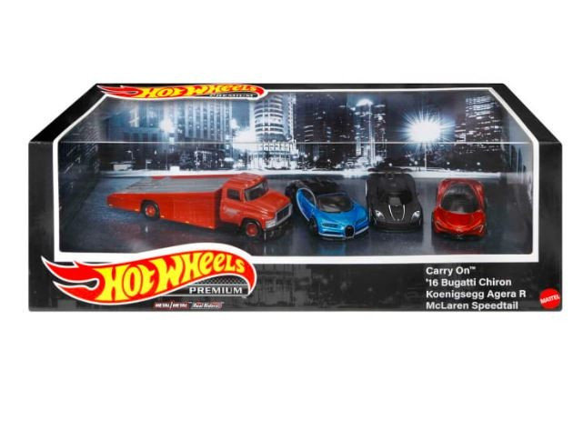 HW Premium, Zestaw pojazdów 4 pack, 1:64 - Hot Wheels | Sklep EMPIK.COM