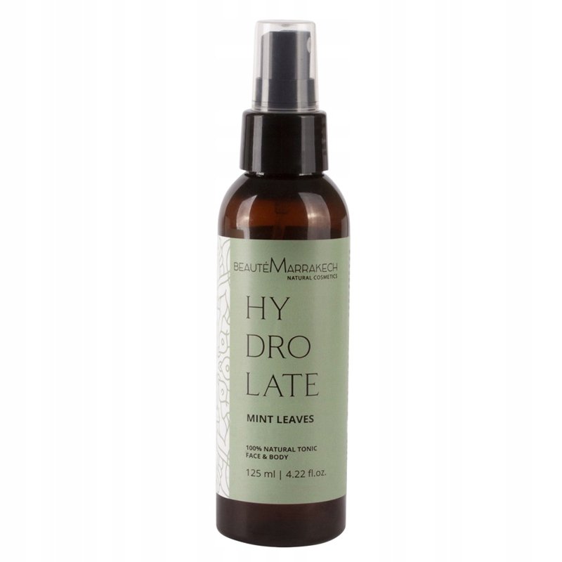 Hydrolat z liści mięty woda miętowa spray 125ml Beaute Marrakech ...