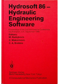 Hydrosoft 86 hydraulic engineering software - | Książka w Empik