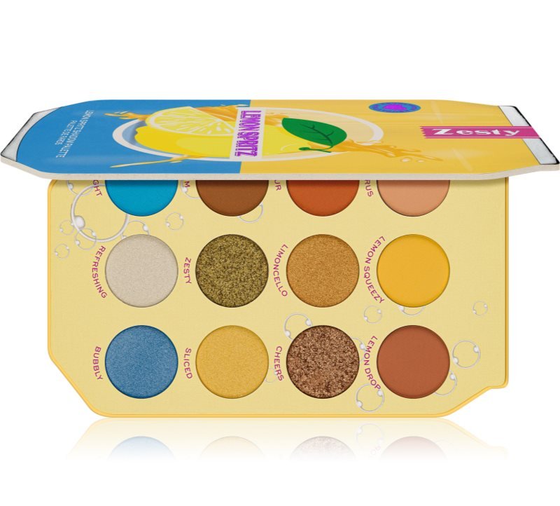 I Heart Revolution Fruity Lemon Spritz paleta cieni do powiek 6 g ...