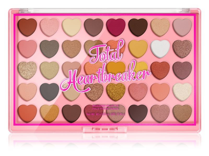 I Heart Revolution, Total Heartbreaker Eyeshadow, Paleta cieni do ...